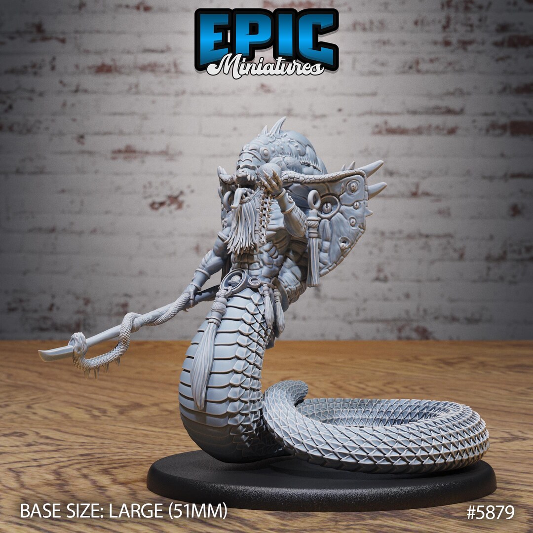 Naga Shaman / Giant Mantis / Shroom Doom by Epic Miniatures | Untamed ...