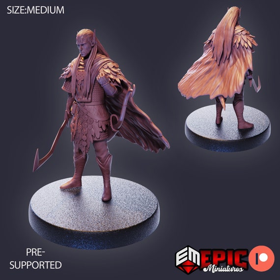 Fey Elf Summoner by Epic Miniatures Elven Grace - Etsy
