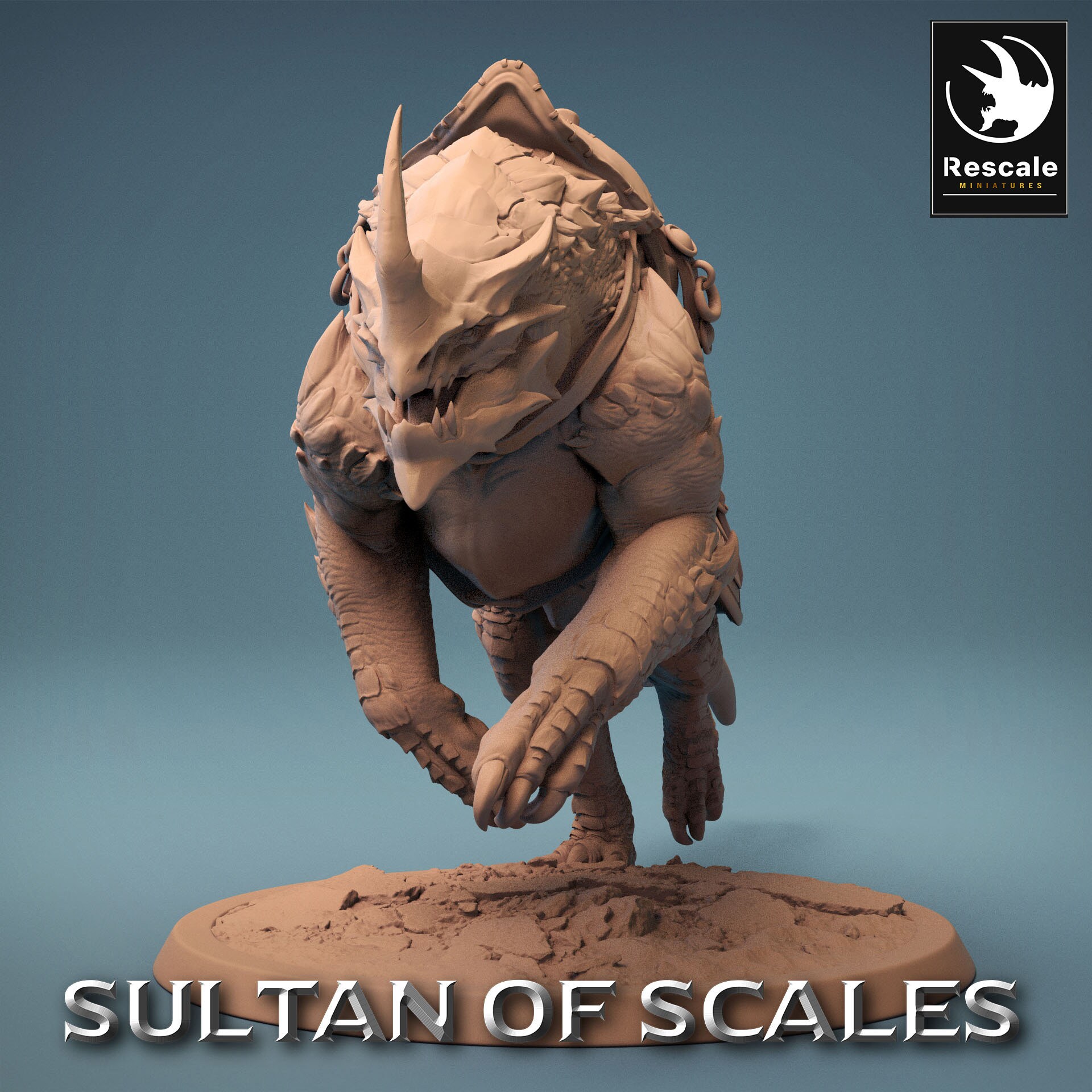 Dragonborn Mounts by Rescale Miniatures| D&D | Dungeons Dragons ...