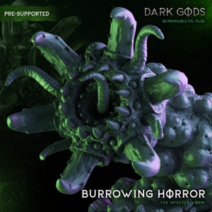 Burrowing Horror by Dark Gods - Etsy