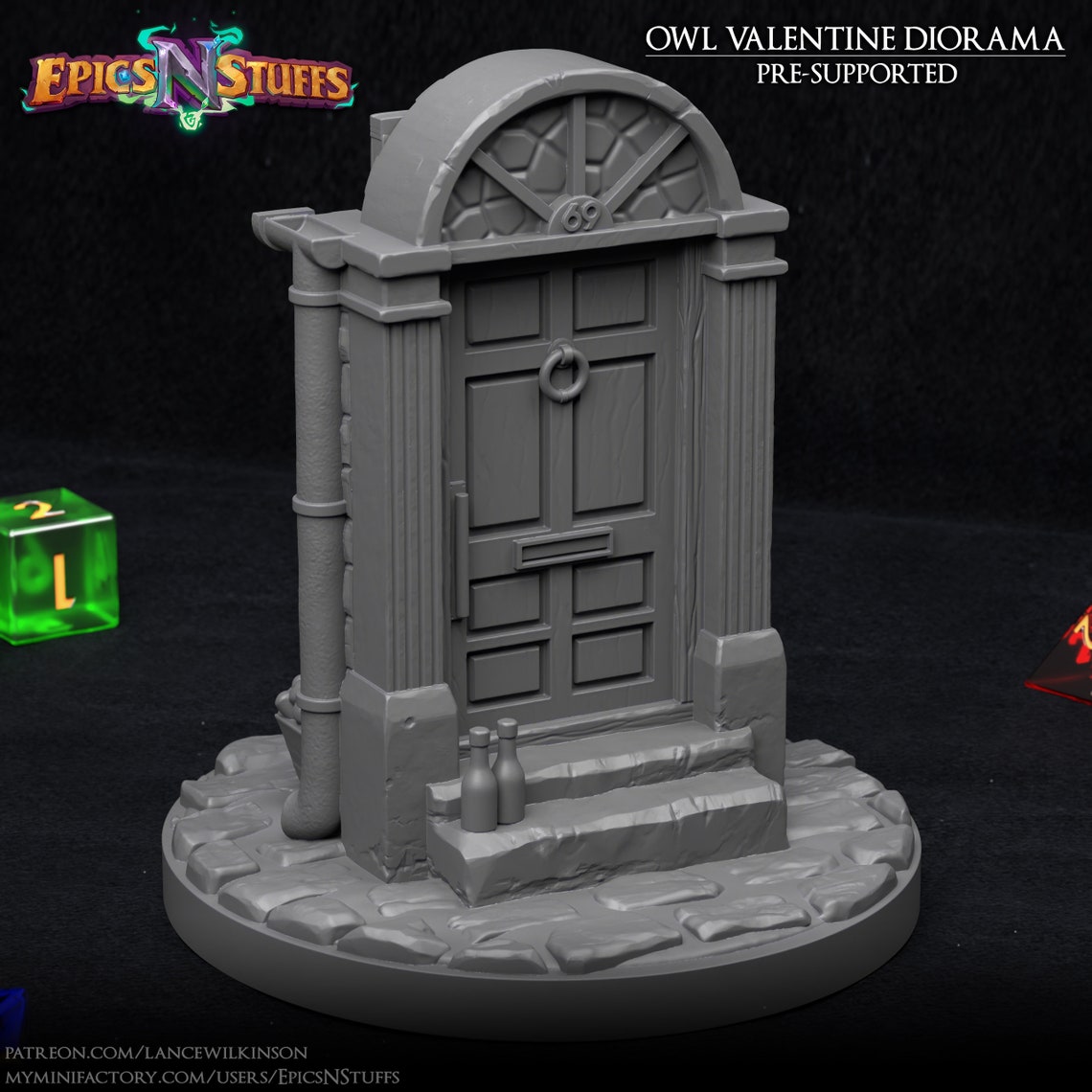 Owlkin Diorama by Epics 'N' Stuff - Etsy