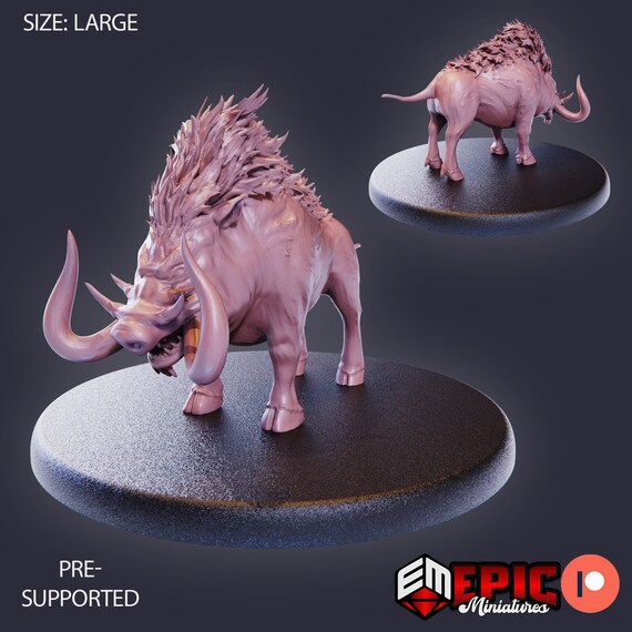 Forest Boar by Epic Miniatures Infested Woodlands | Etsy