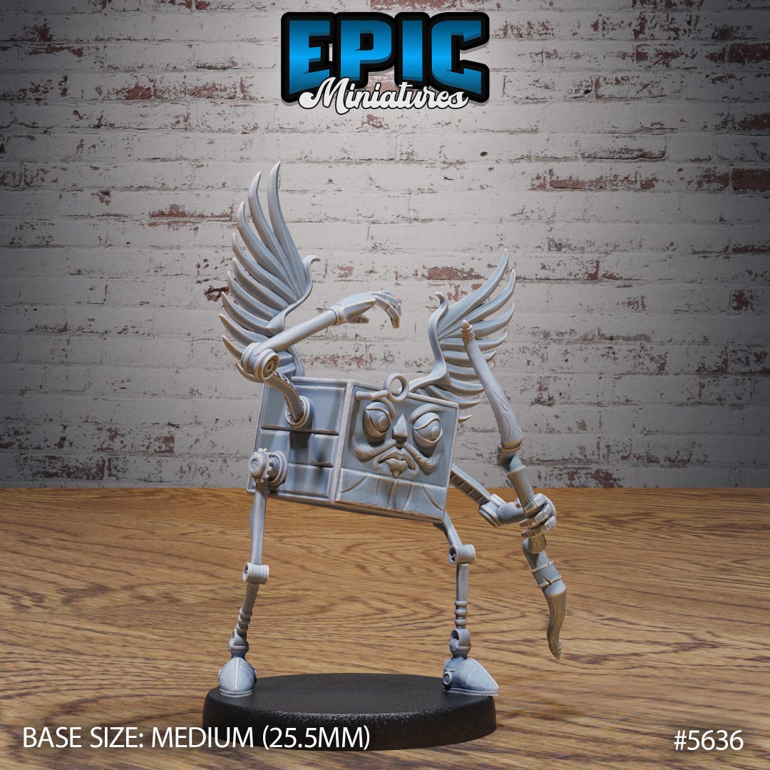 Drones / Sir Gooselot | Mechanus Clockwork | Unpainted Resin Miniature ...