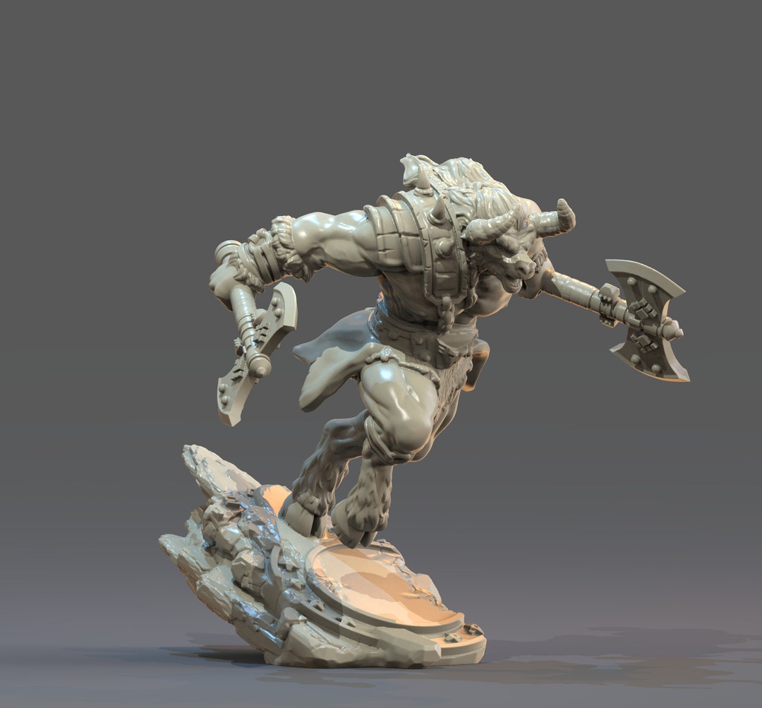 Minotaurs by Clay Cyanide Miniatures Greek Mythology - Etsy