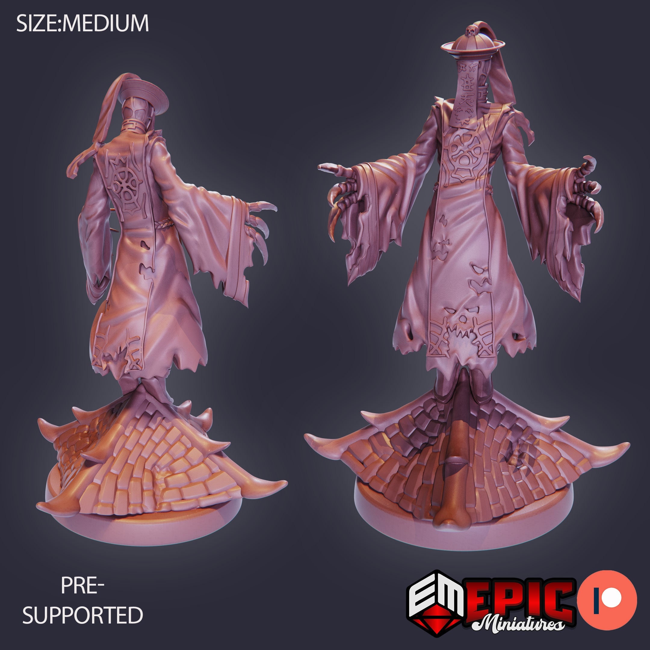 Jiangshi - Yokai Mayhem | Unpainted Resin Miniature for Dnd RPG ...