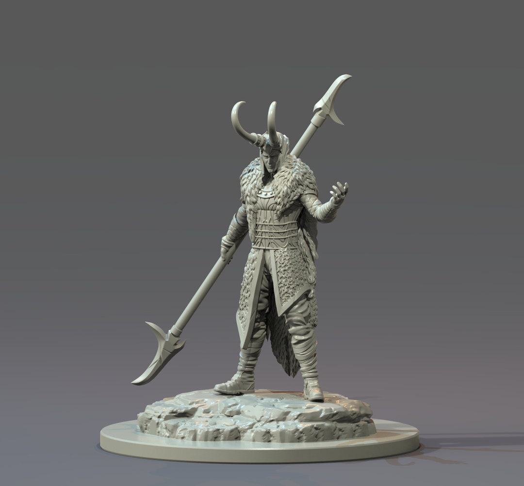 Loki by Clay Cyanide Miniatures Norse - Etsy