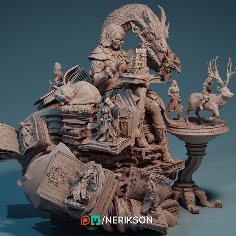 Orinthea by Nerikson | Unpainted Resin Miniature for Dnd RPG Tabletop ...