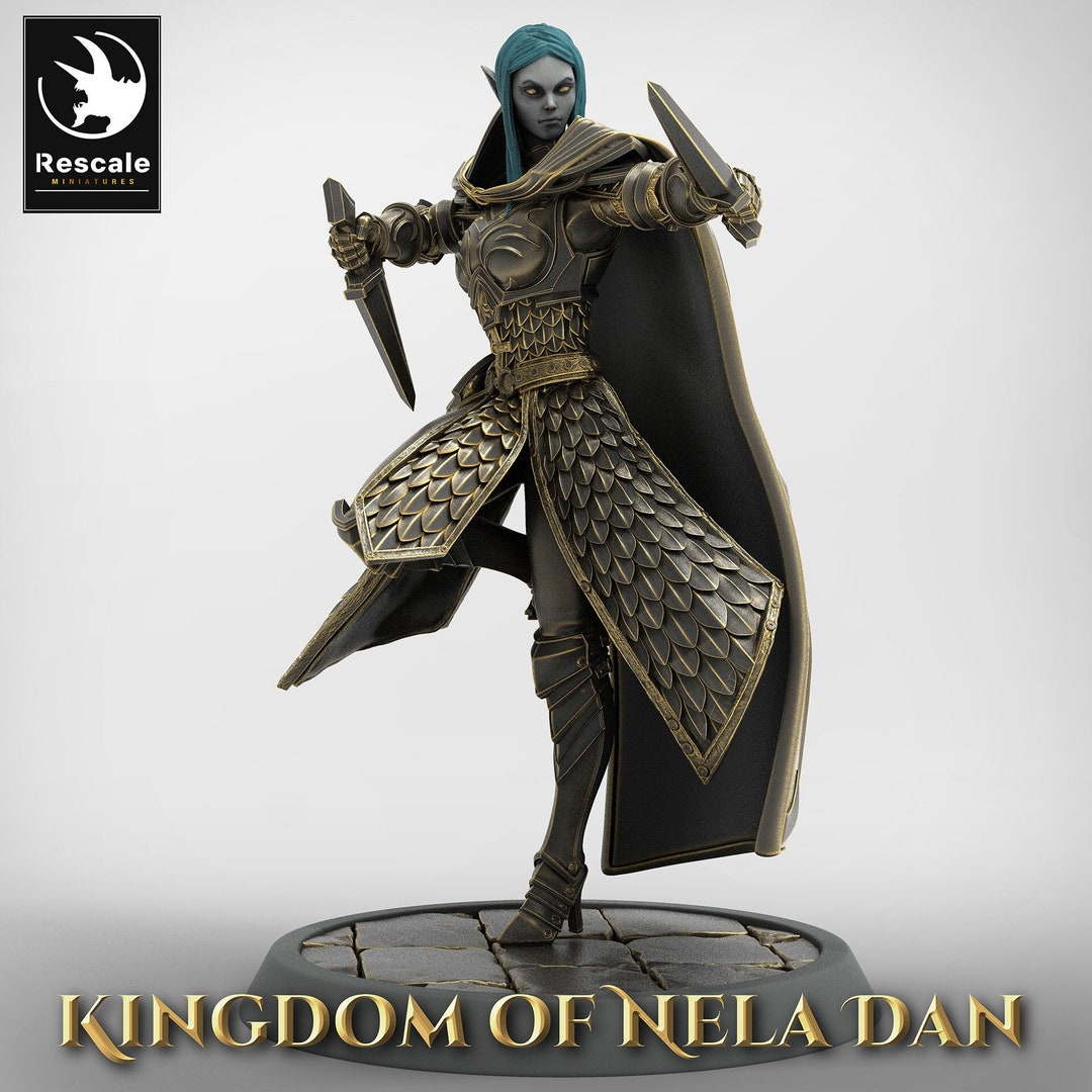 Elven Infantry by Rescale Miniatures - Kingdom of Nela Dan| D&D ...