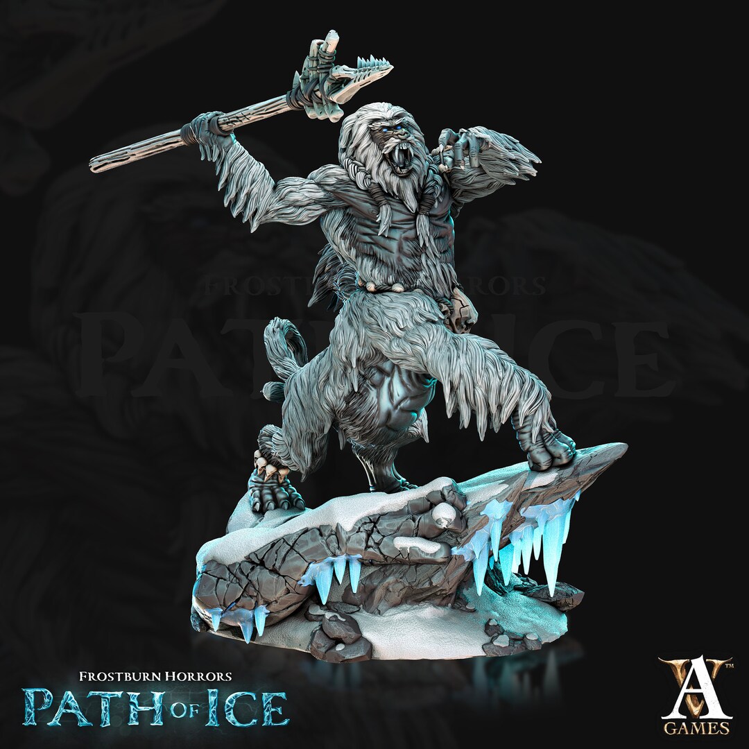 Apalumi | Frostburn Horrors | Unpainted Resin Miniature for Dnd RPG ...