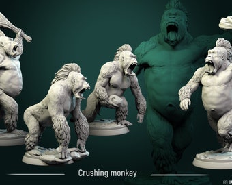 Crushing Monkey Boss Gorilla From monkey Valley by White Werewolf ...