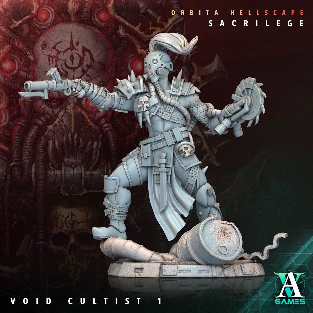 Void Cultist by Archvillain Games | Orbita Hellscape - Sacrilege| D&D | Dungeons Dragons ...