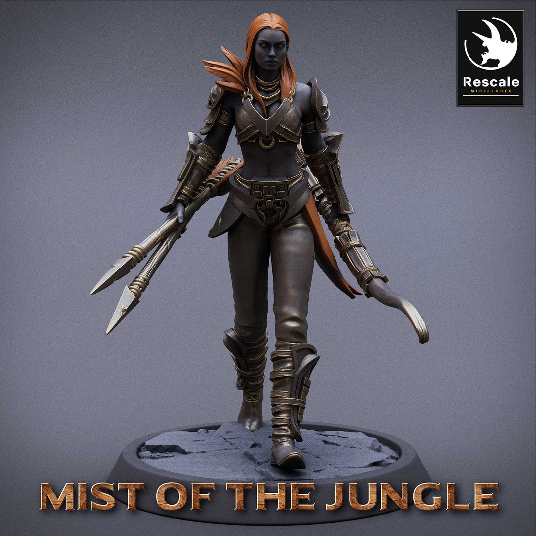 Light Amazon by Rescale Miniatures | Mists of the Jungle| D&D ...