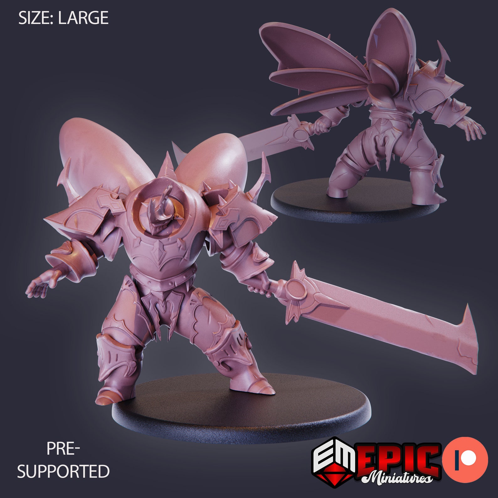 Beetle Knight - Cannibal Jungle | Unpainted Resin Miniature for Dnd RPG ...