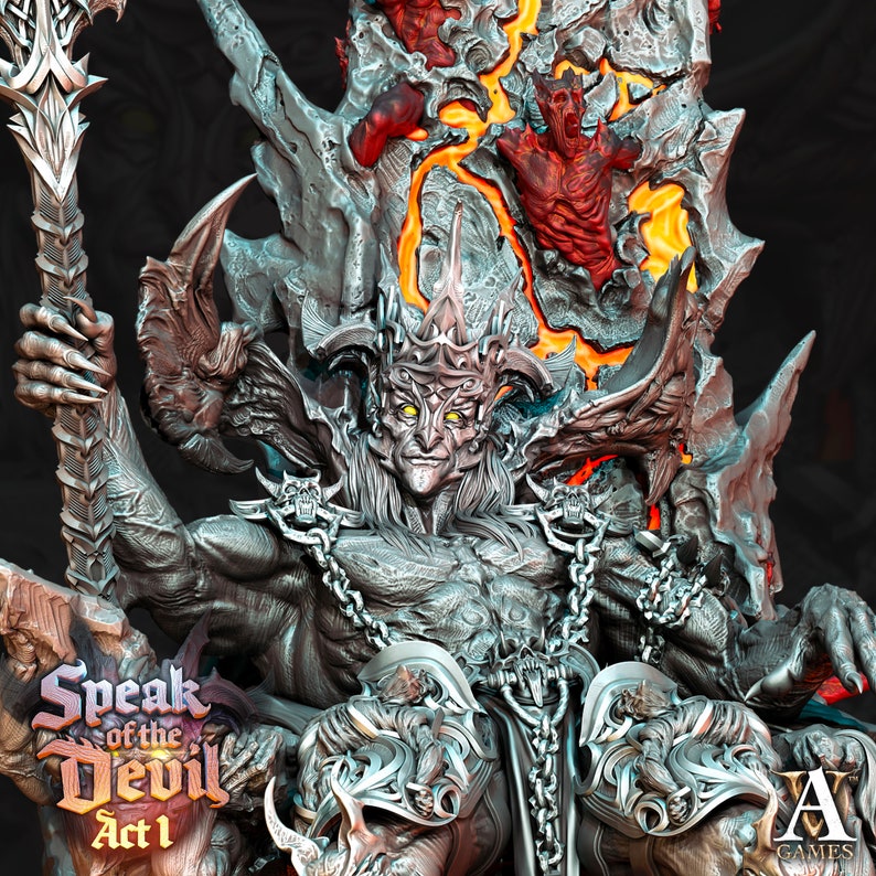 Asmodeus by Archvillain Games | Speak of the Devil| D&D | Dungeons ...