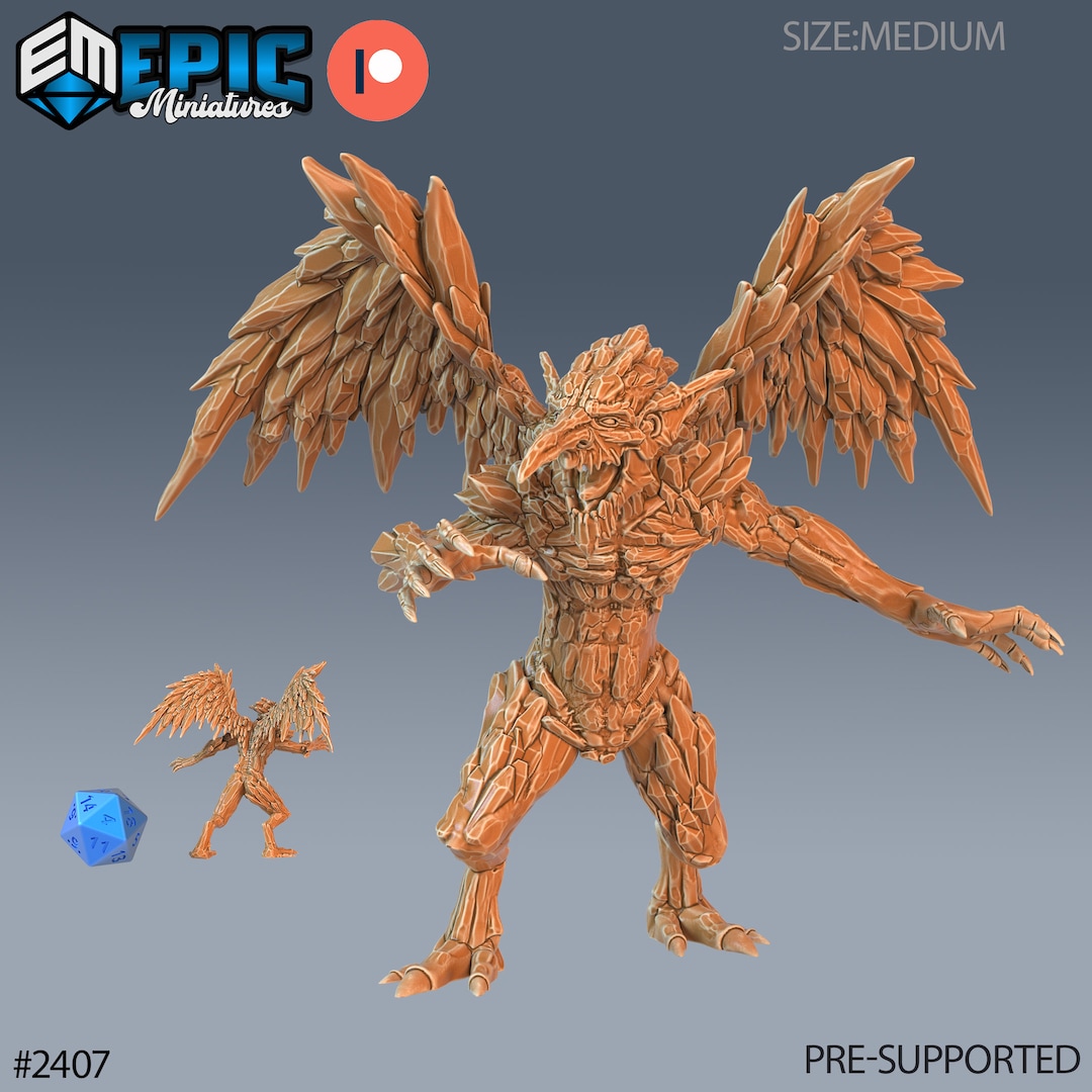 Ice Mephits by Epic Miniatures - Ancient Cold - Etsy