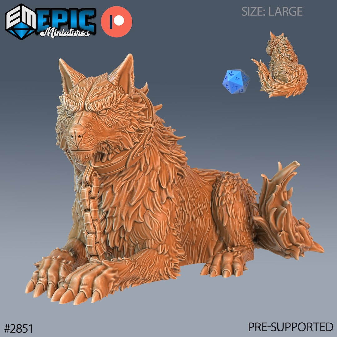 Fenrir by Epic Miniatures - Viking's Age - Etsy