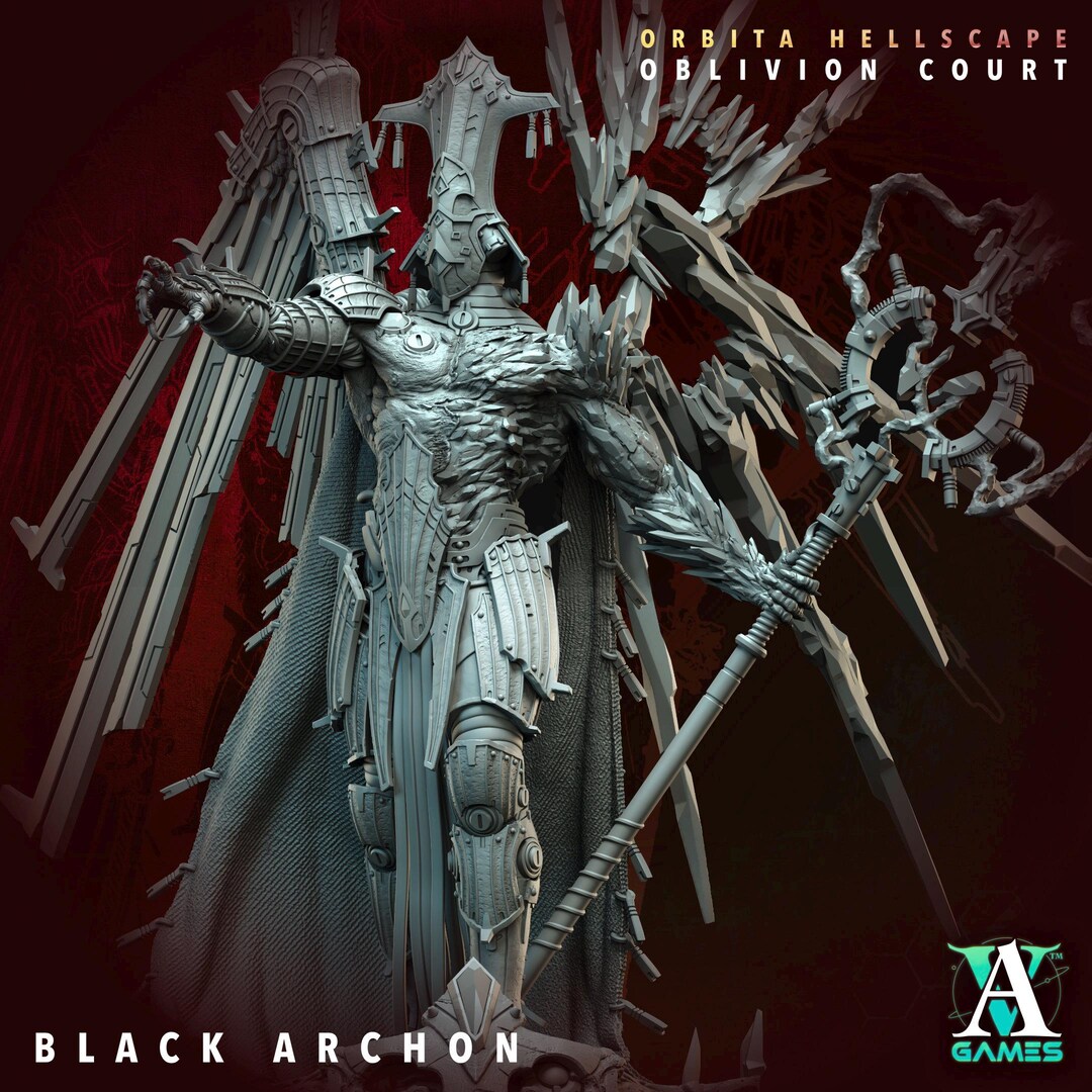 The Black Archon by Archvillain Games | Orbita Hellscape | D&D ...
