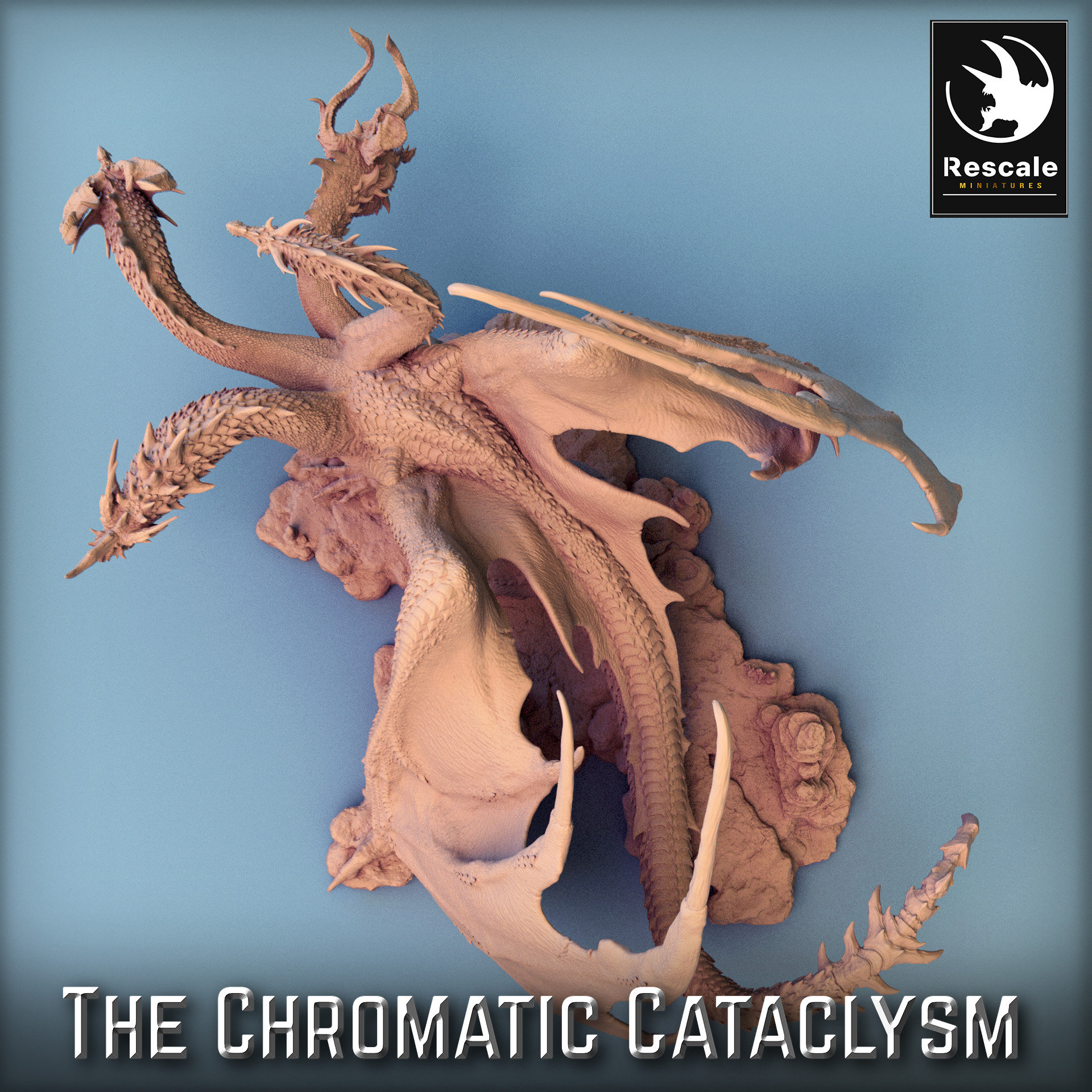 Tiamat, Dragon Queen by Rescale Miniatures | Chromatic Cataclysm ...