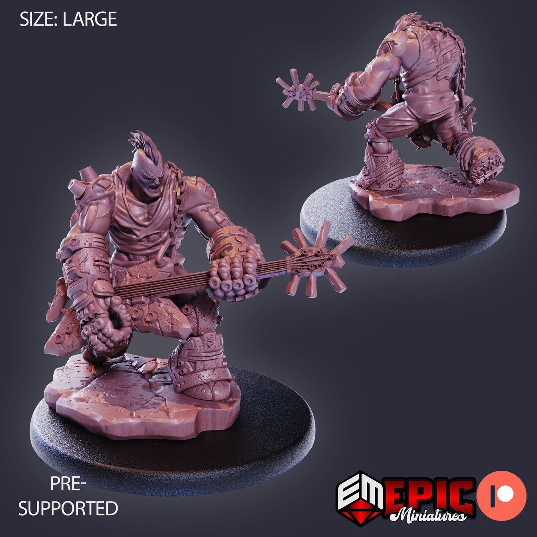 Earth Rocker by Epic Miniatures Burning Lands - Etsy