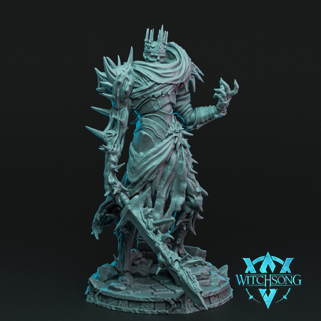 Once Dead King by Witchsong Miniatures - Etsy