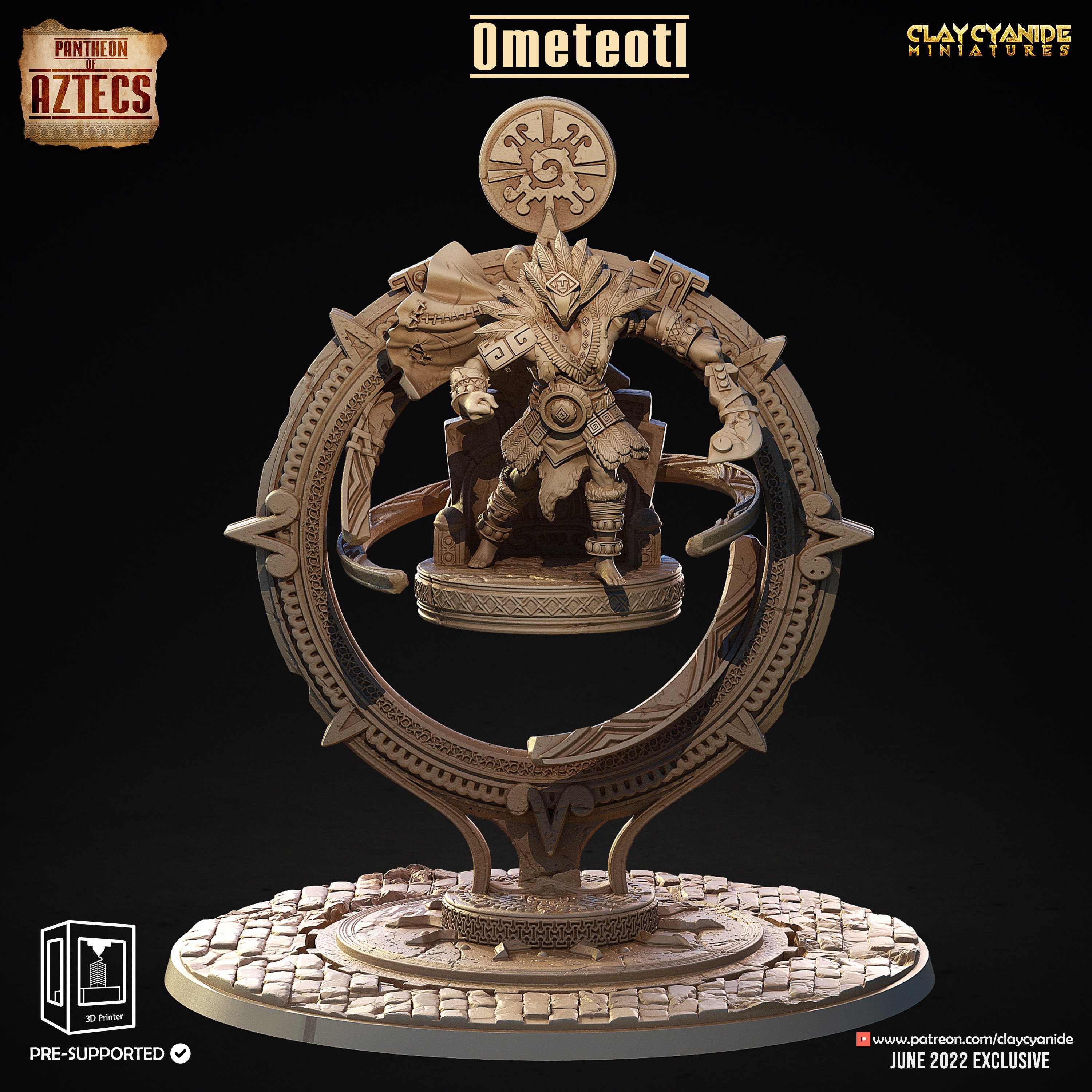 Aztec Pantheon by Clay Cyanide Miniatures - Etsy