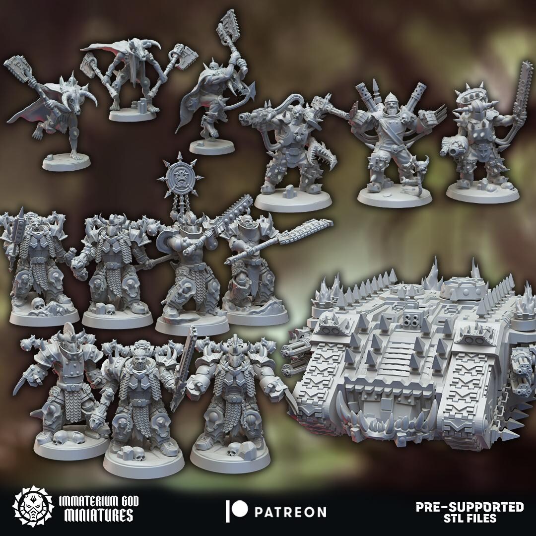 Twisted Flesh Devourers by Immaterium God Miniatures - Etsy