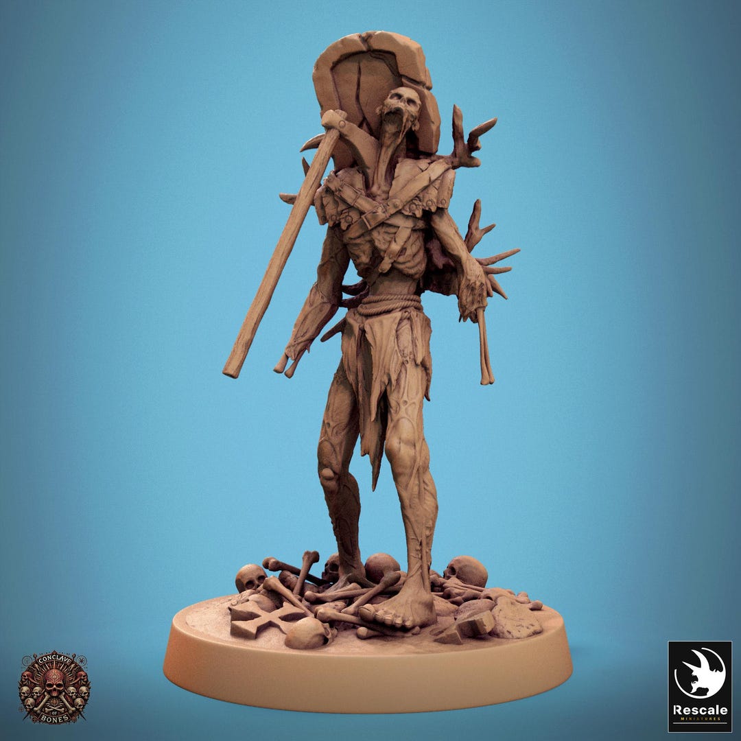 Zombies by Rescale Miniatures | Conclave of Bones| D&D | Dungeons ...