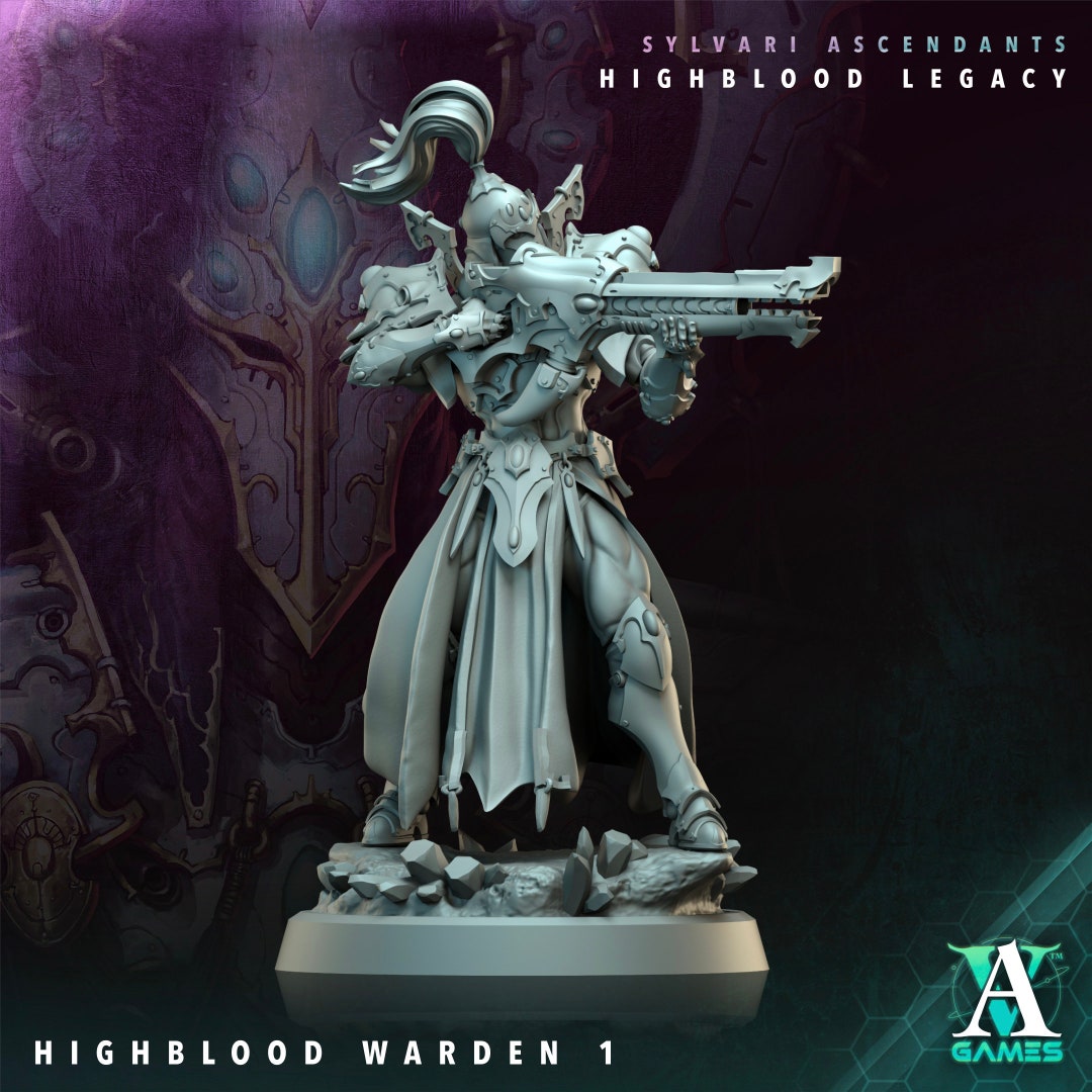 Highblood Warden by Archvillain Games | Sylvari Ascendants| D&D ...