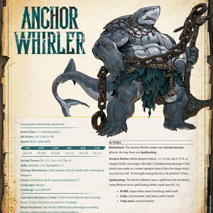 Anchor Whirler by Witchsong Miniatures - Etsy