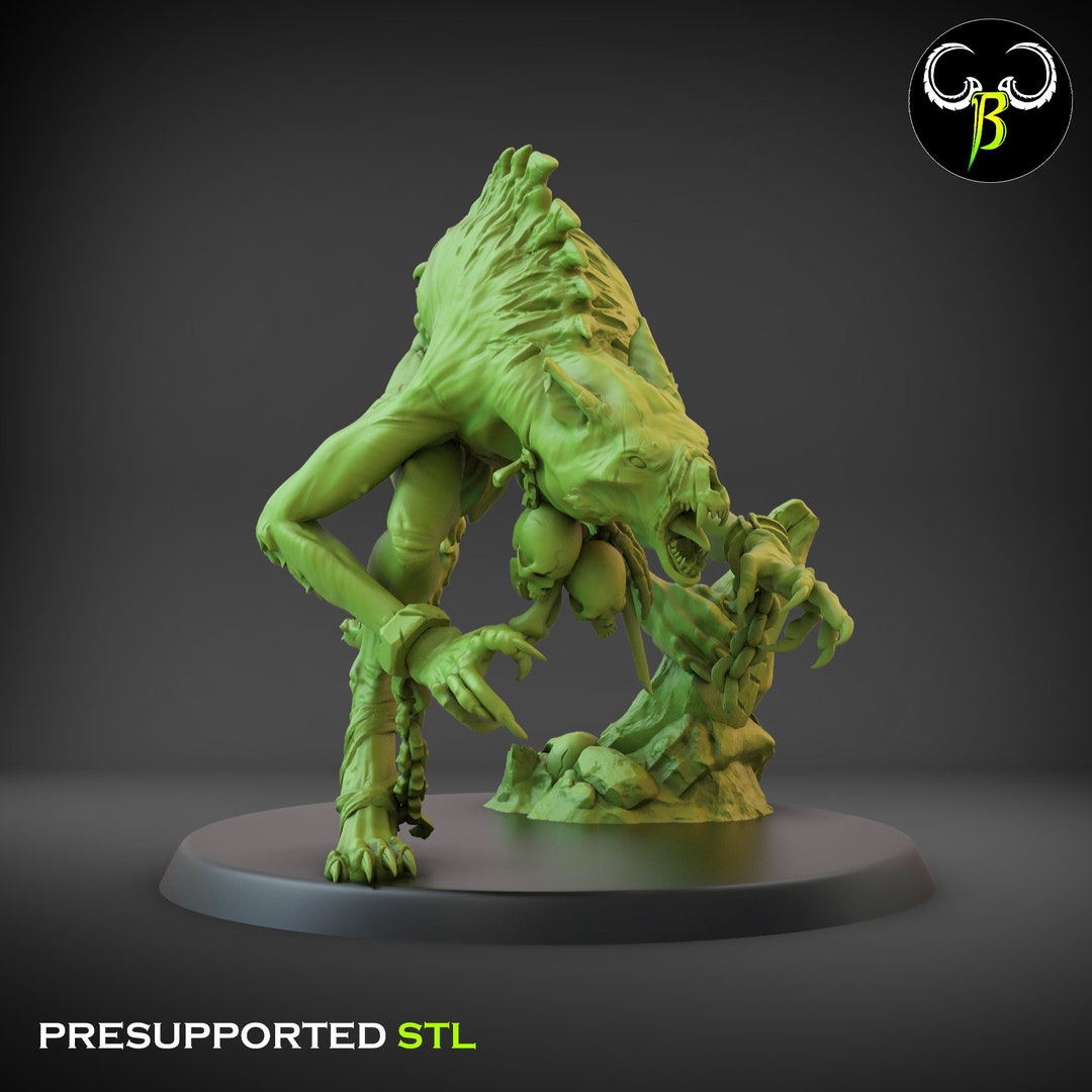 Grave Howler by Clay Beast Creations - Etsy