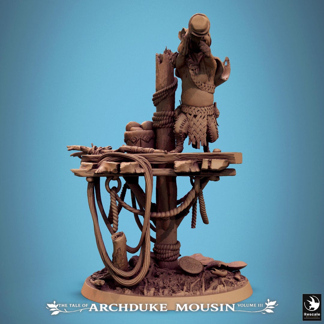 Life Scenes by Rescale Miniatures | the Tale of Archduke Mousin Vol 3 ...