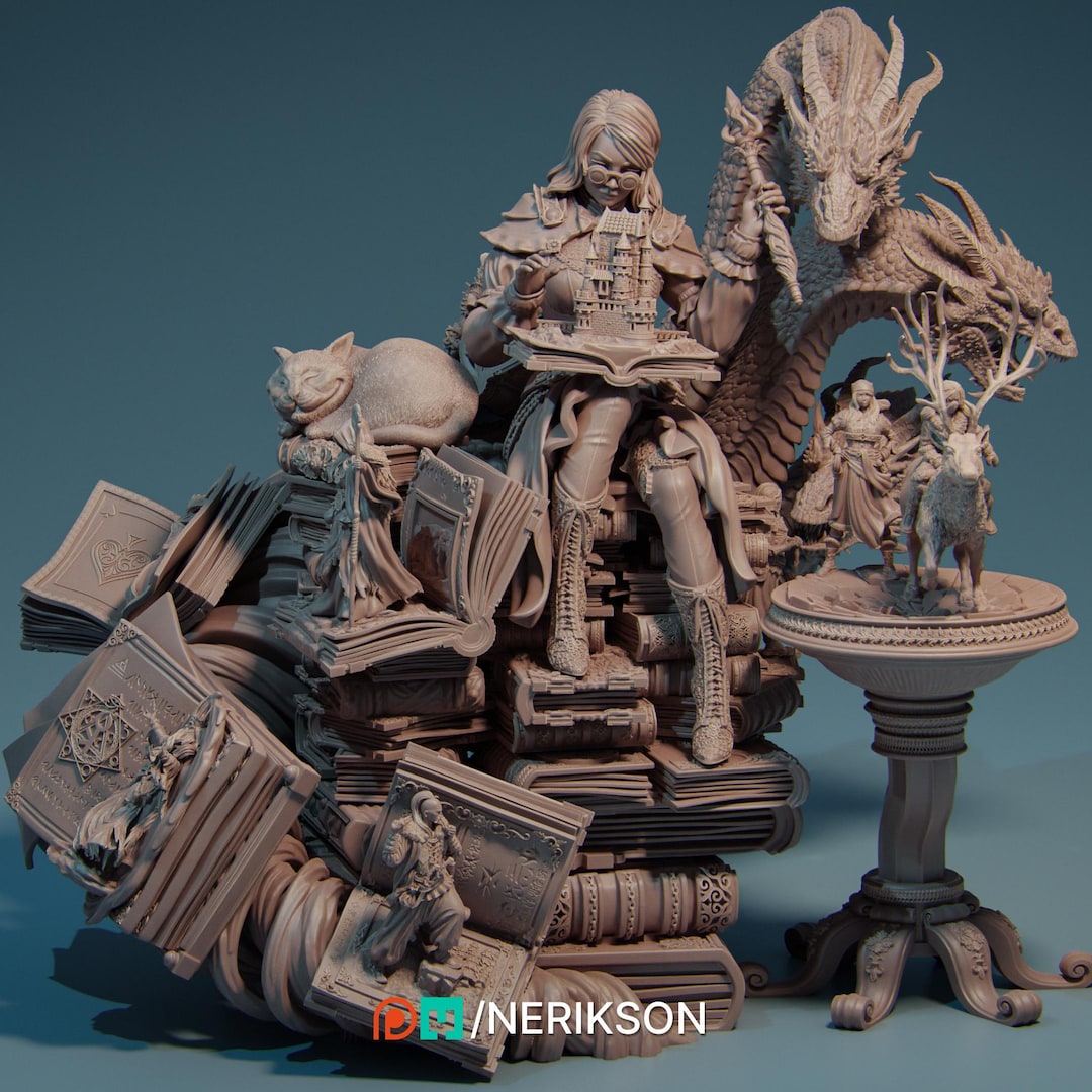 Orinthea by Nerikson | Unpainted Resin Miniature for Dnd RPG Tabletop ...