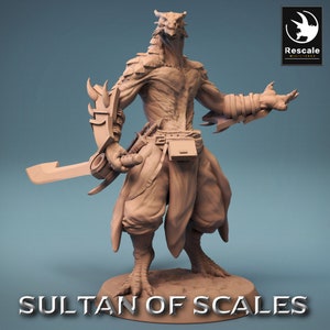 Dragonborn Soldiers by Rescale Miniatures | Unpainted Resin Miniature ...