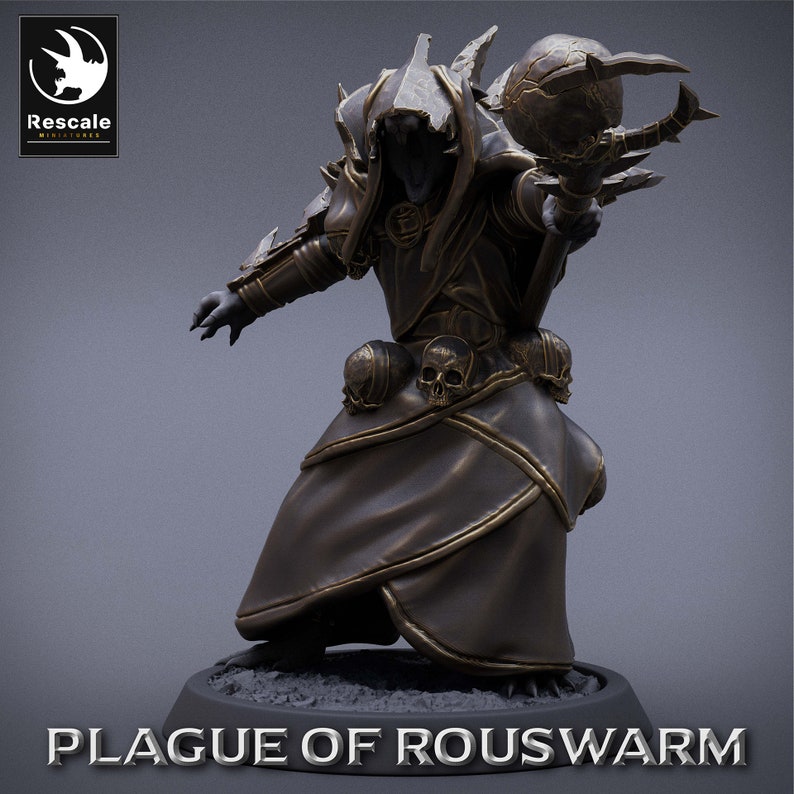 Infantry Rat Priests by Rescale Miniatures | Plague of Rouswarm ...