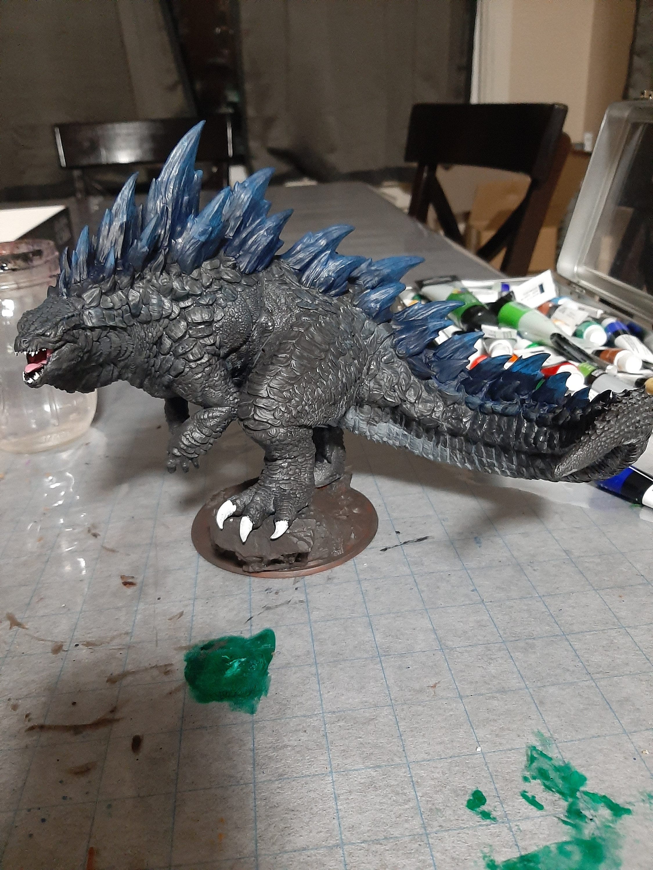 Godzilla by Rescale Miniatures | Unpainted Resin Miniature for Dnd RPG ...