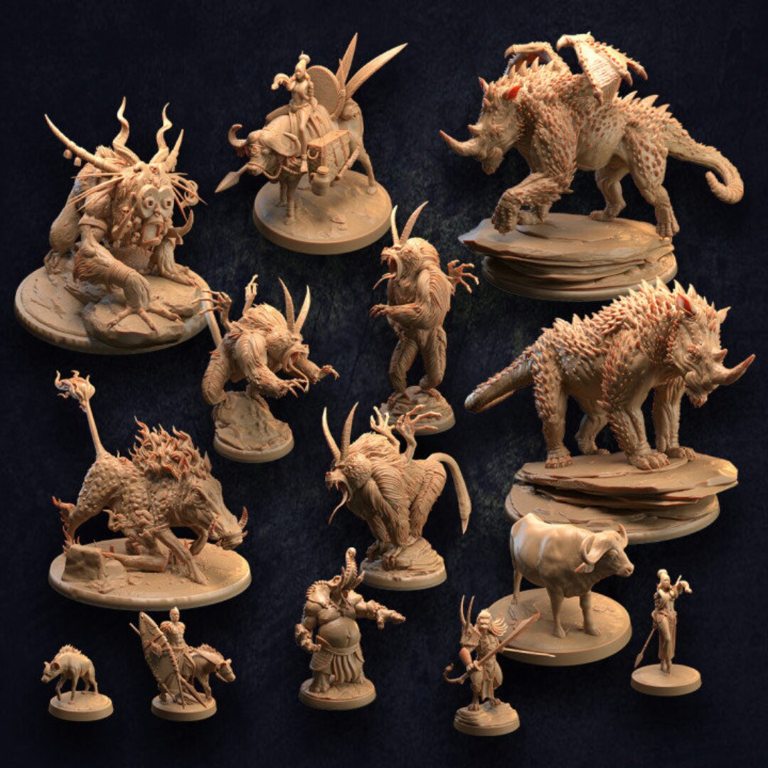 Snub Winged Horn Crest Dragon Pack by Dragon Trappers Lodge | Unpainted ...