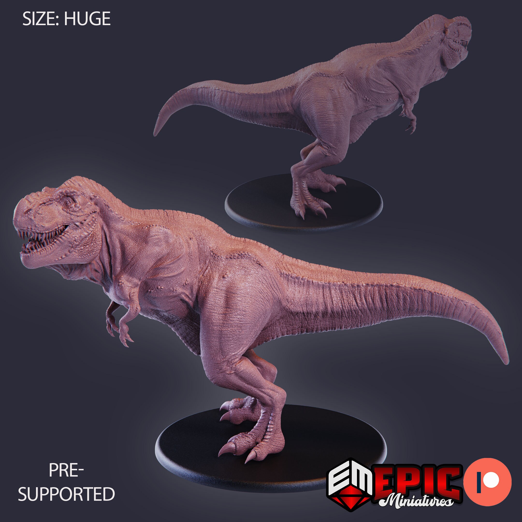 Tyrannosaurus Rex by Epic Miniatures - Etsy