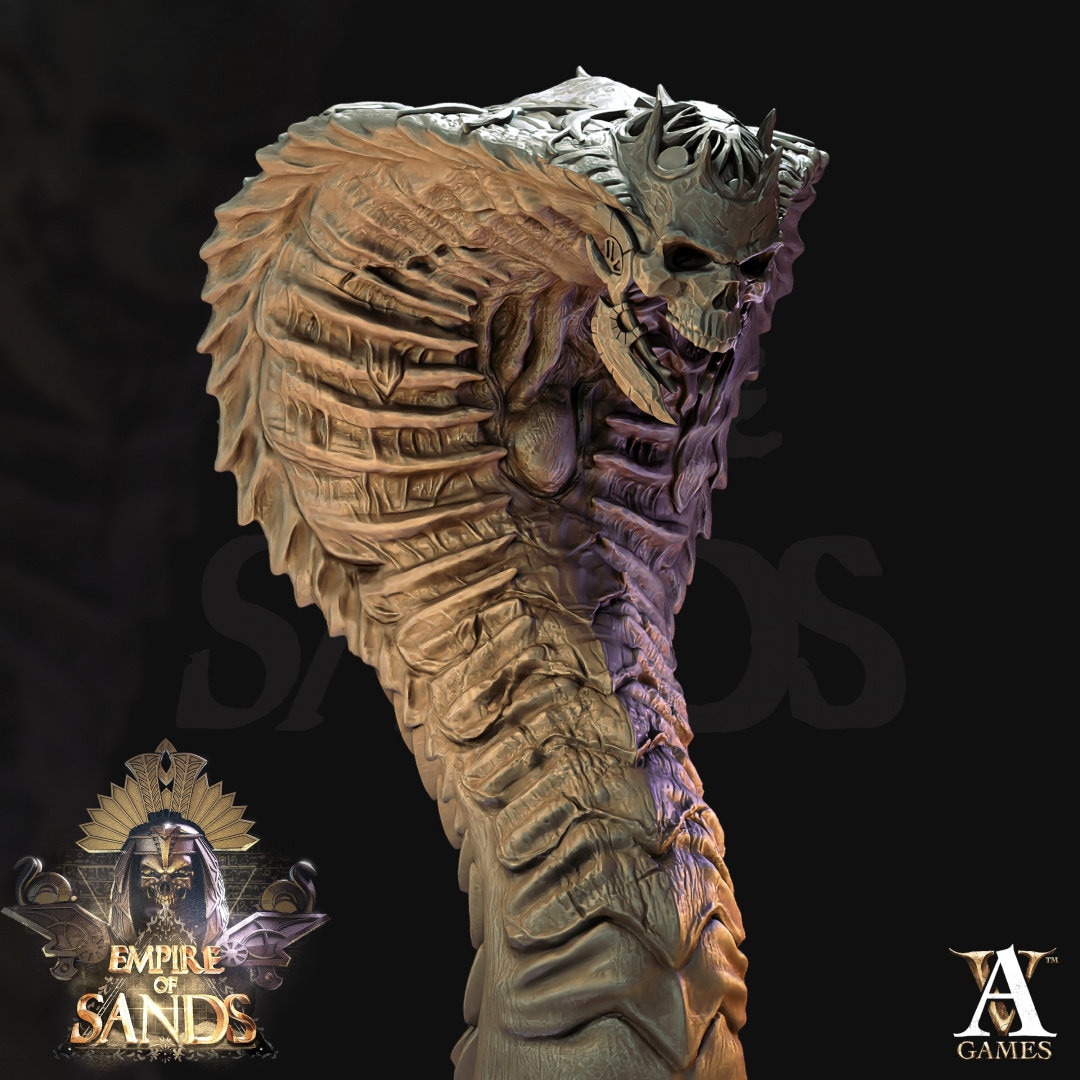 Cobra Dragon by Archvillain Games | Empire of Sands| D&D | Dungeons ...