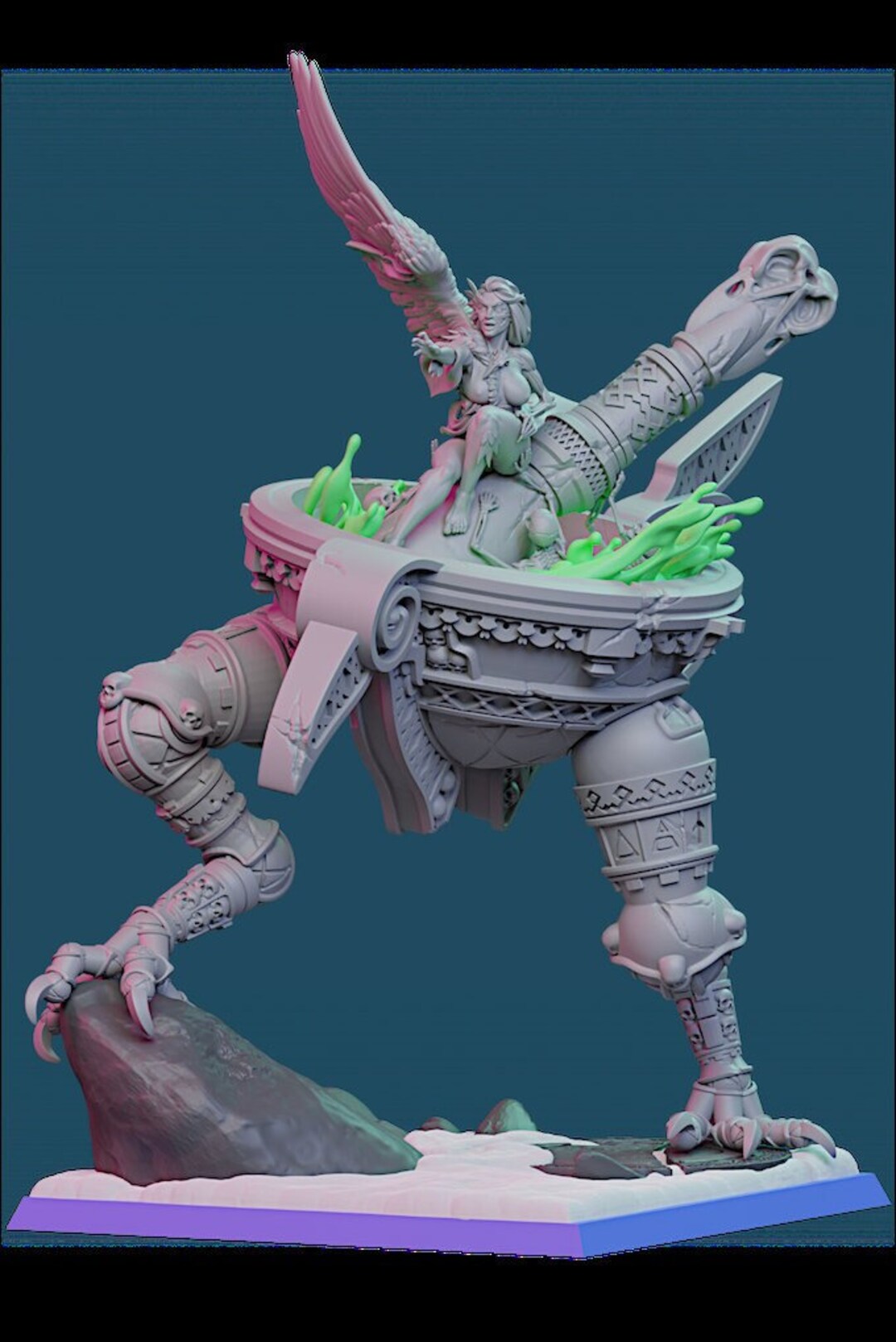 Baba Yaga by 3dpzstudio - Etsy