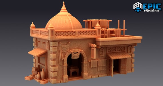 Merchant Shop by Epic Miniatures Mythical Desert - Etsy