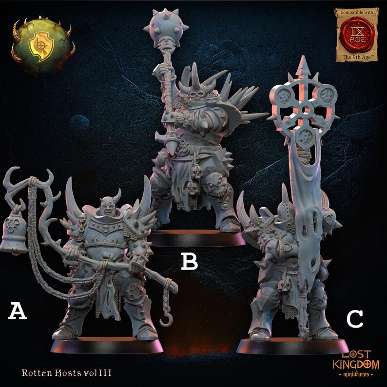 Rotten Host Vol 3 by the Lost Kingdom Miniatures | Unpainted Resin ...