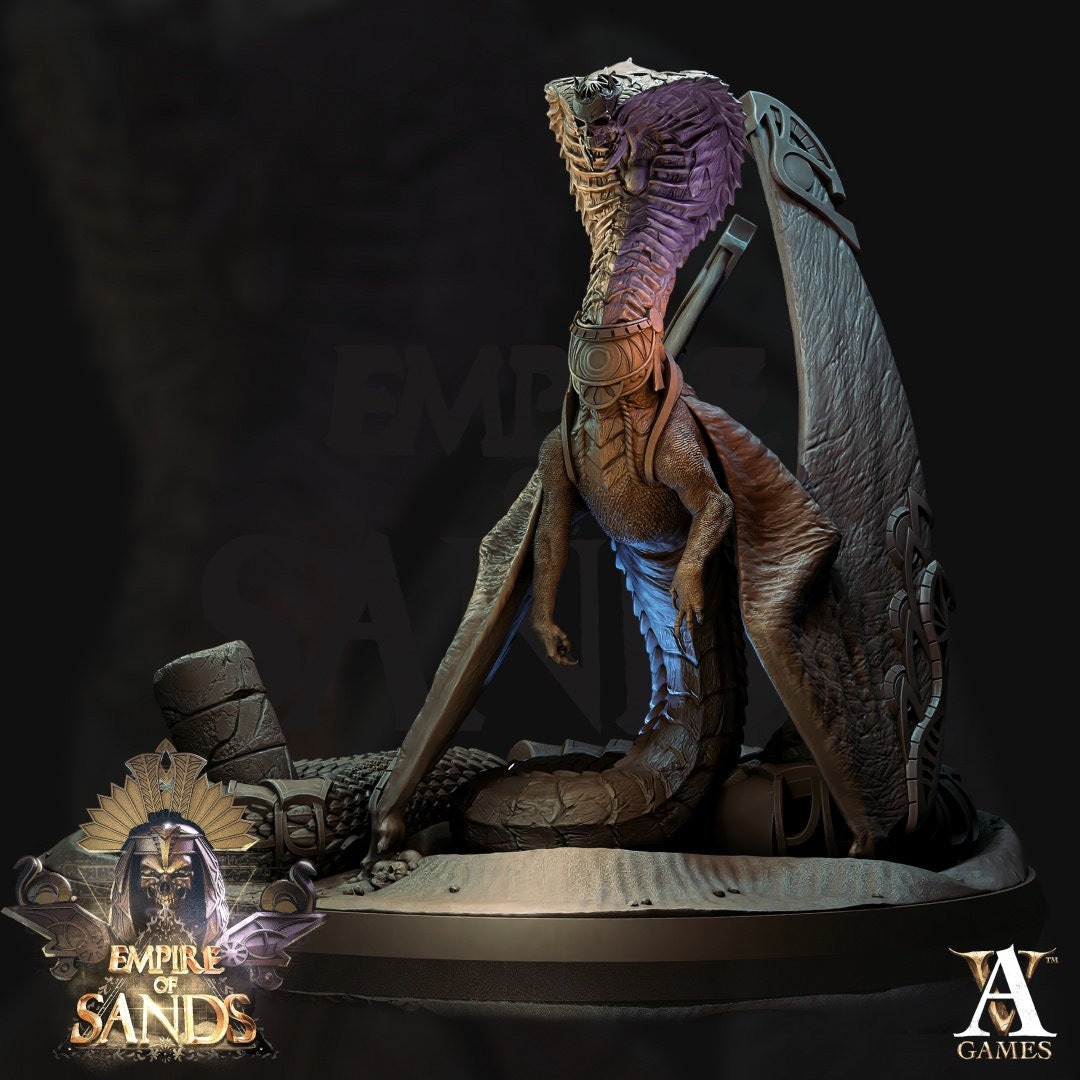 Cobra Dragon by Archvillain Games | Empire of Sands| D&D | Dungeons ...