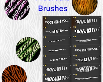 Animal Print Tiger | Etsy