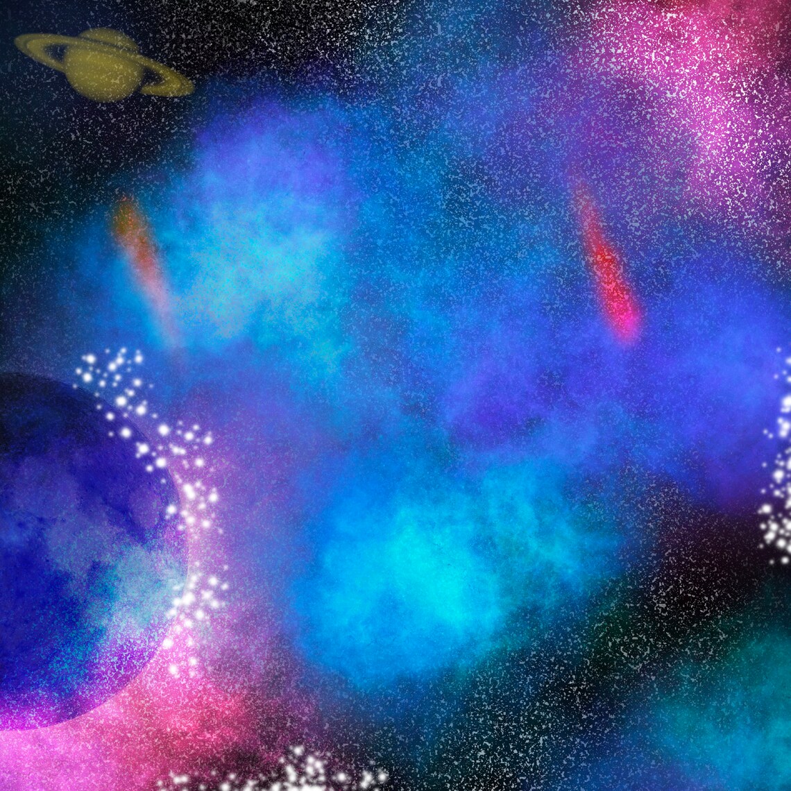Galactic Nebula Space Procreate Brushes - Etsy UK
