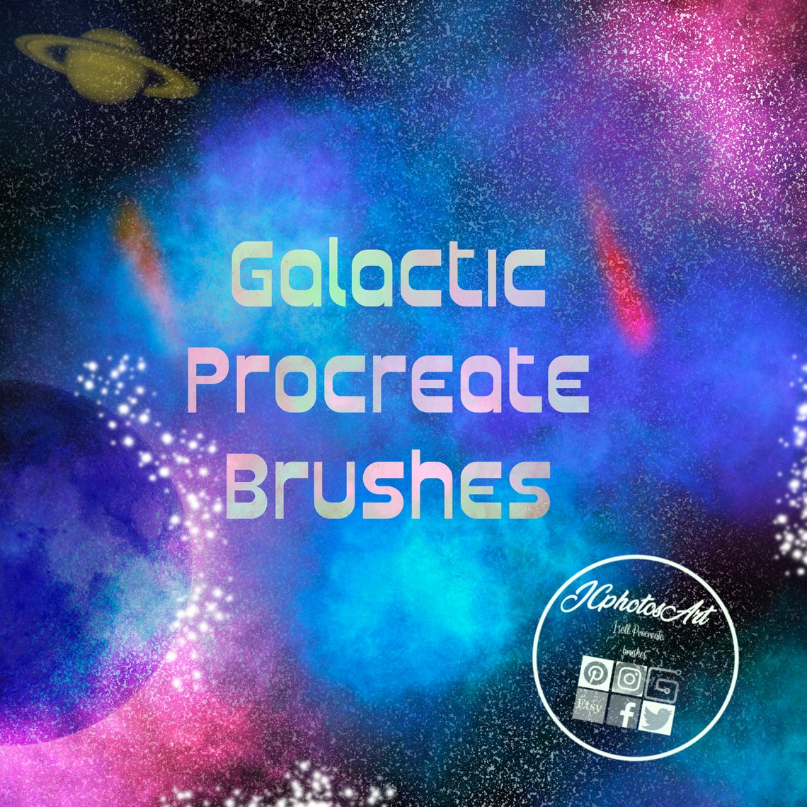 Galactic Nebula Space Procreate Brushes - Etsy UK