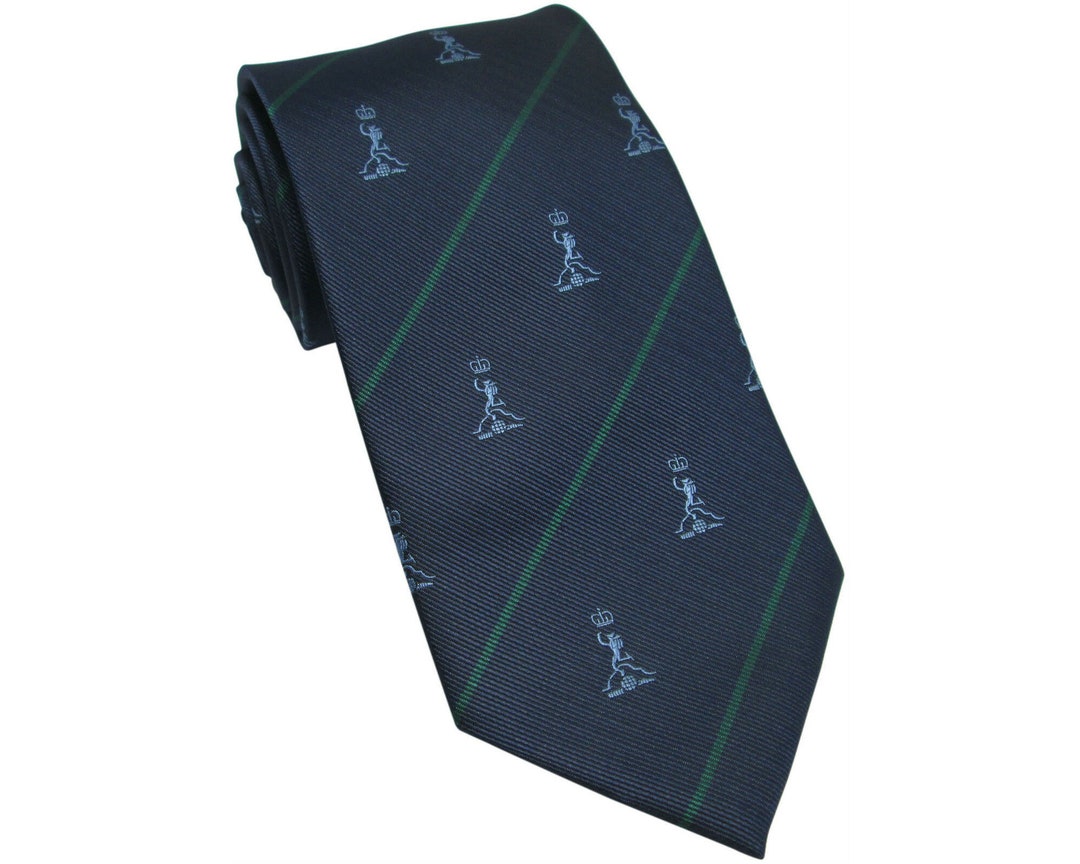 Royal Corps of Signals Motif Regimental Tie - Etsy