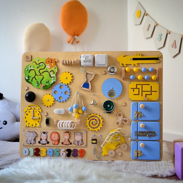 Baby Busy Board - Etsy