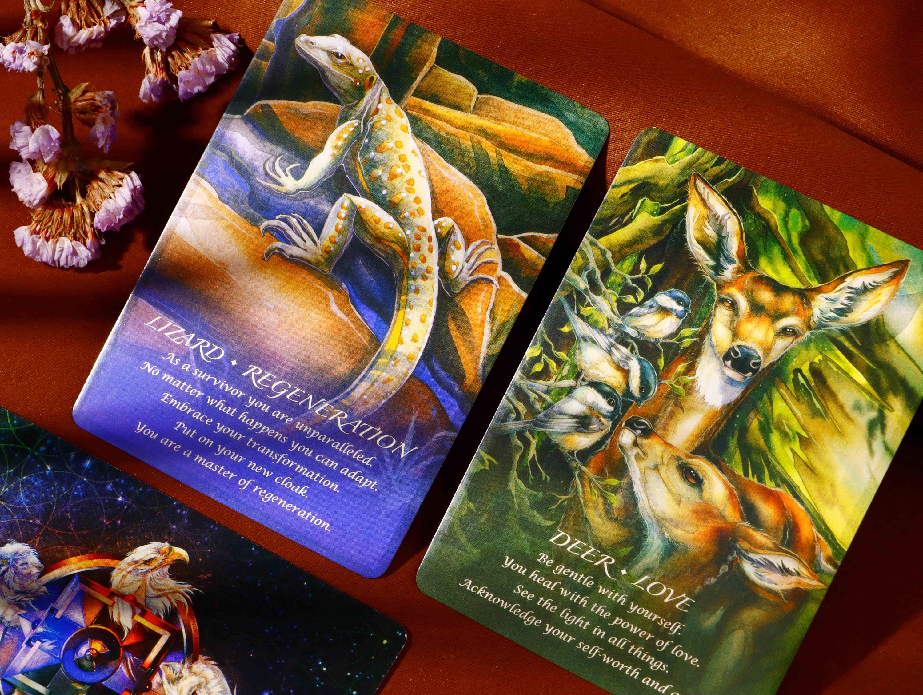 Spirit of the Animals Oracle deck Unique oracle cards with | Etsy