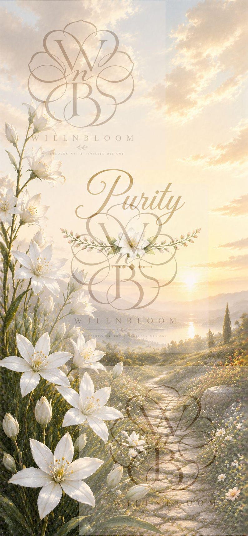 February Birth Flower Meaning iPhone Wallpaper | Watercolor Lock ...