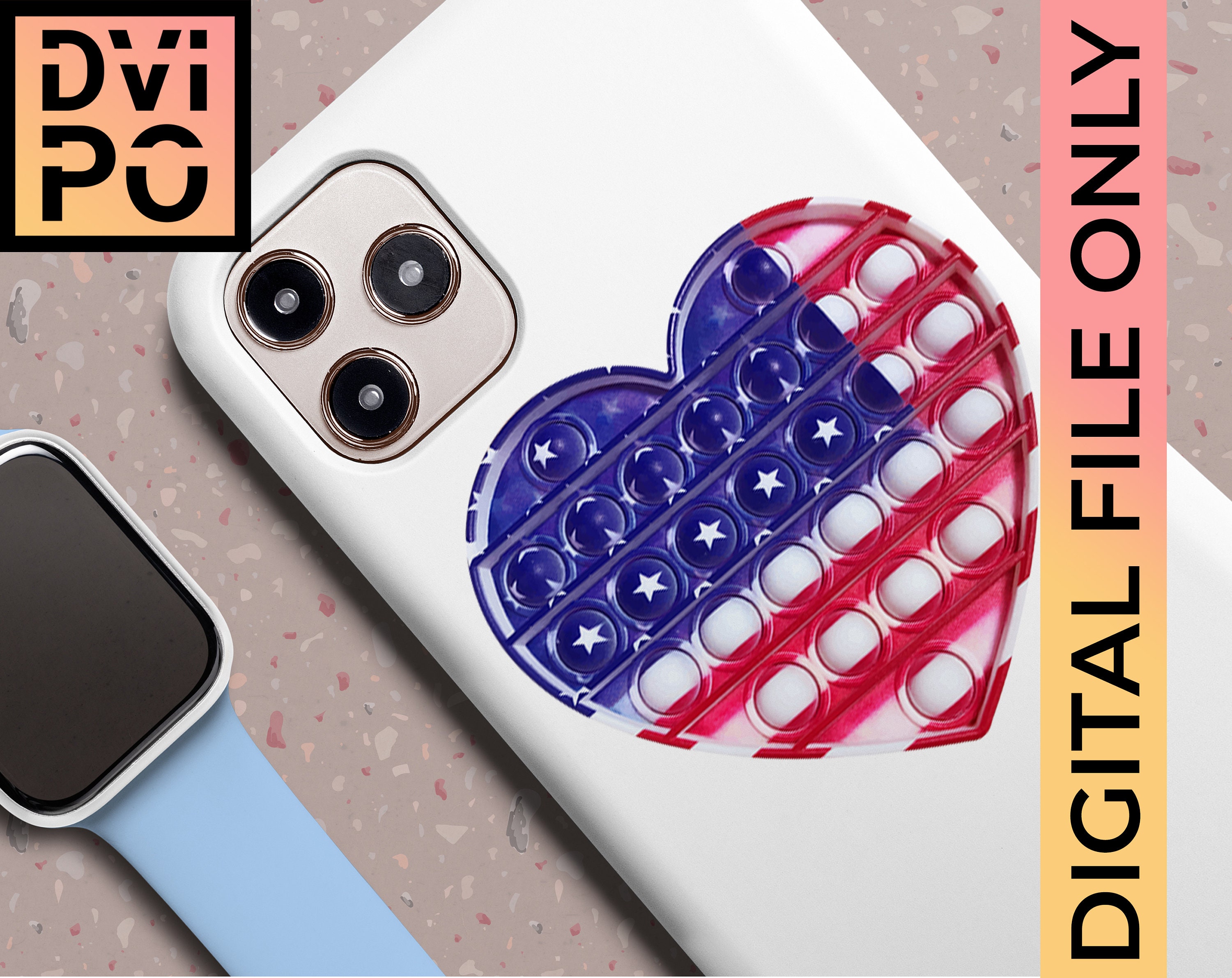 United States Fidget Toy Svg/png Files, America Fidget Toy, US Fidget ...